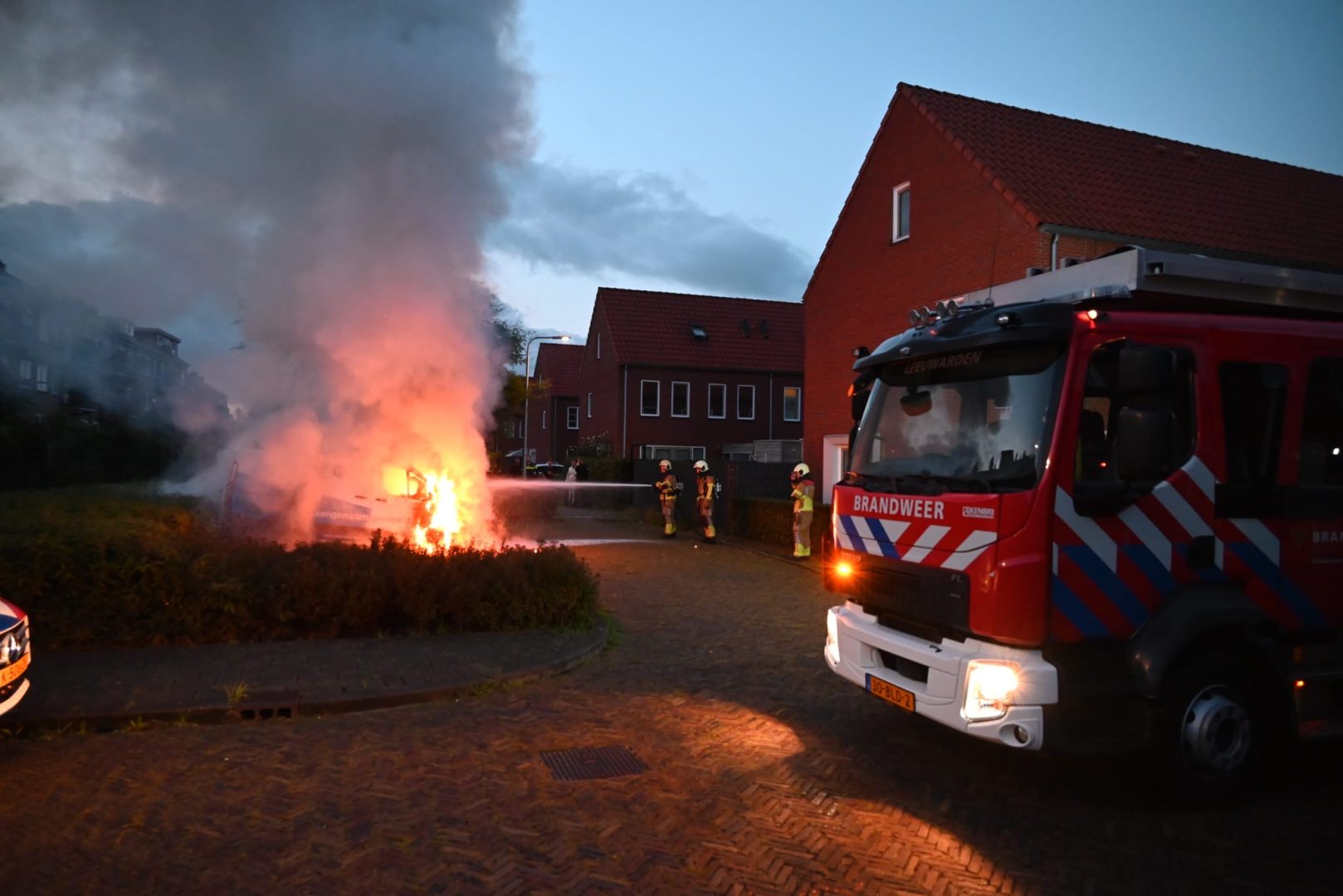 Pyromaan slaat twee keer toe binnen een paar uur