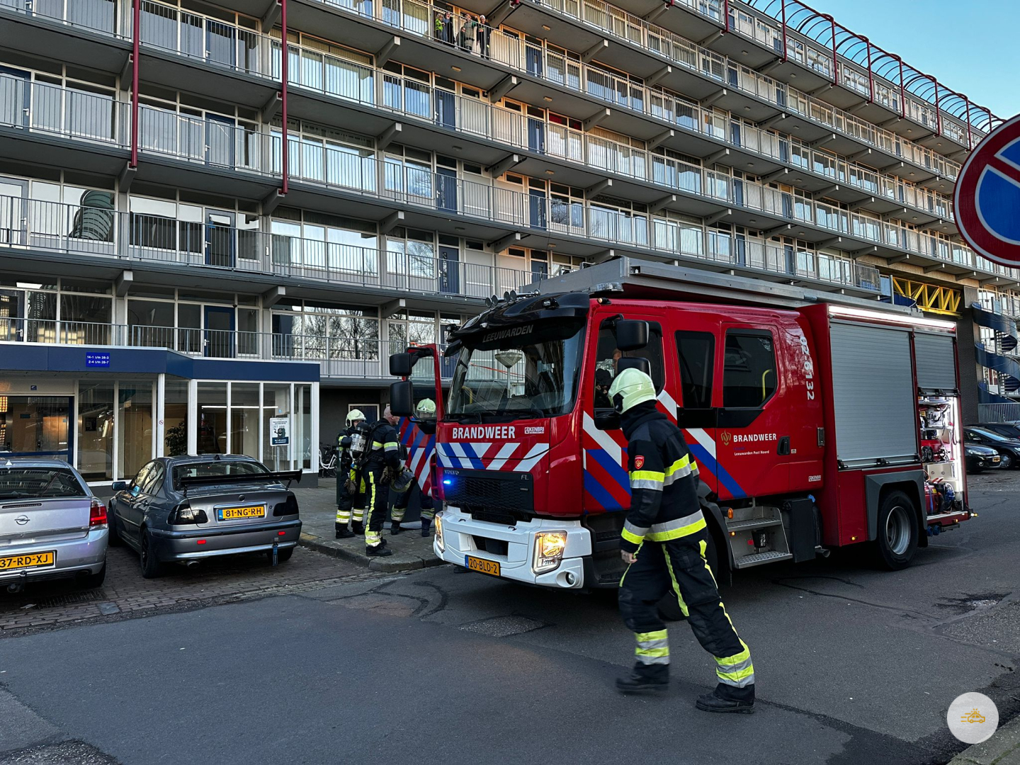 Rokende barbecue zorgt voor brandweer inzet